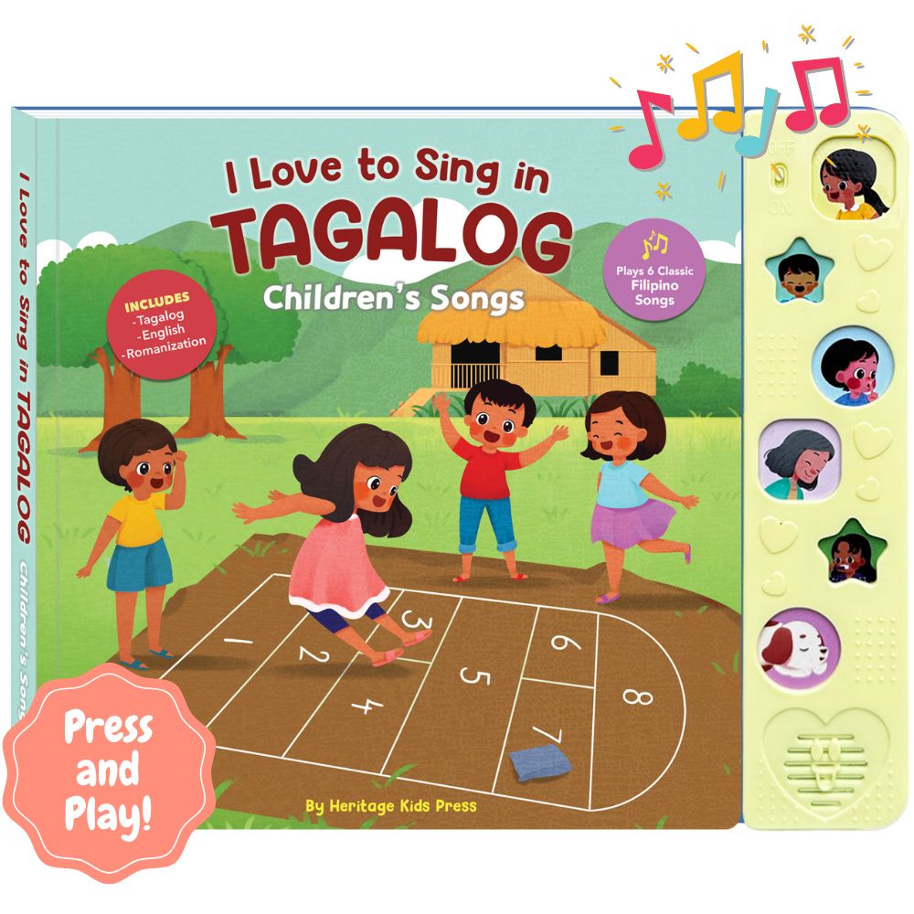 (NEW) I Love to Sing in Tagalog: Children's Songs Songbook – Heritage ...