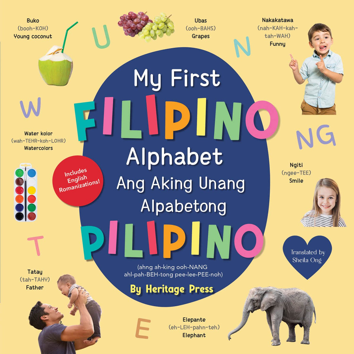 My First Filipino Alphabet | Ang Aking Unang Alpabeto – Heritage Kids Press